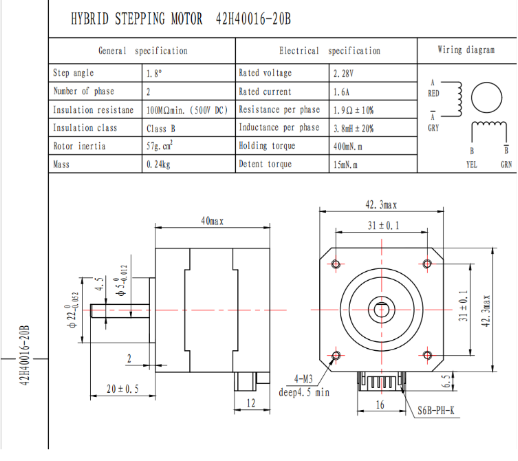 Nema 17 Stepper Motor Dimensions Pdf Infoupdate Nema 17 Stepper Motor Dimensions Pdf Infoupdate
