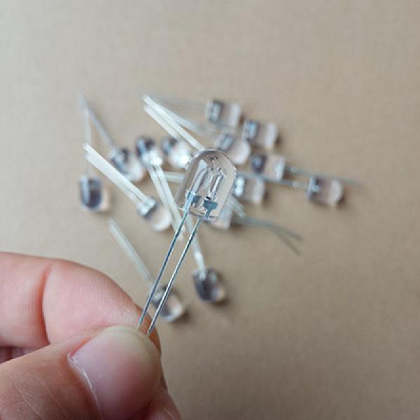 F8 8mm 24 or 48 second flashing RGB dip led - RobotDigg