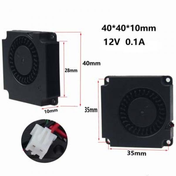 12V or 24V 4010 Turbo Blower - RobotDigg