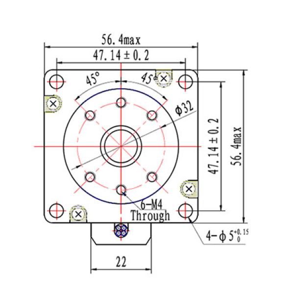 NEMA23 or NEMA34 hollow shaft stepper motor rotary index unit - RobotDigg
