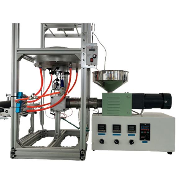 Desktop film cast, film blown, melt blown experimental extrusion line ...